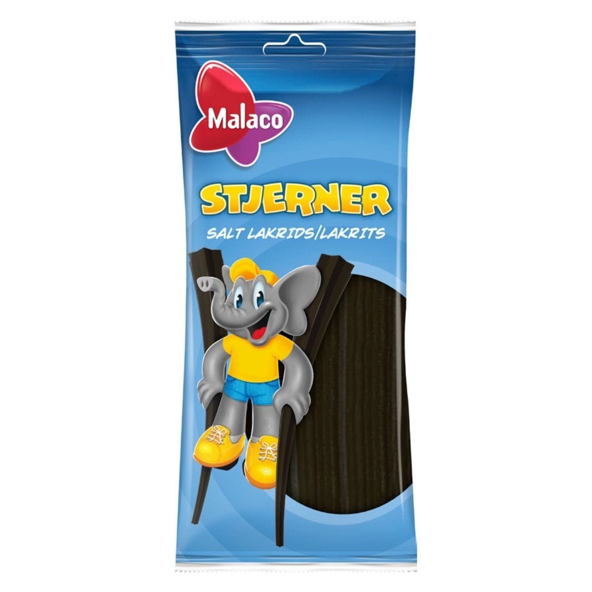 Stjerner Salt Lakrids 92g – Blanda Drops AS
