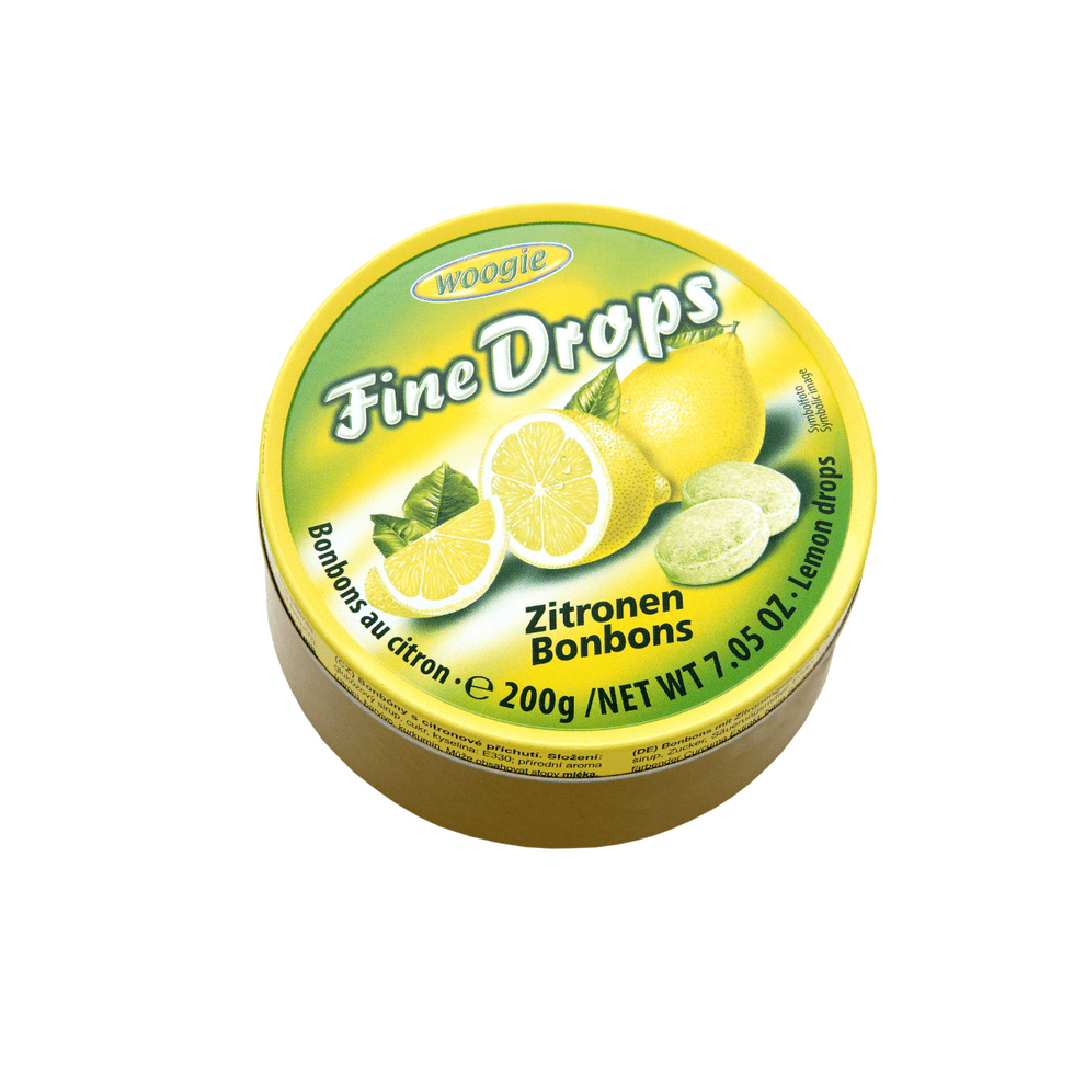 Woogie Fine Drops Sitron 200g – Blanda Drops AS